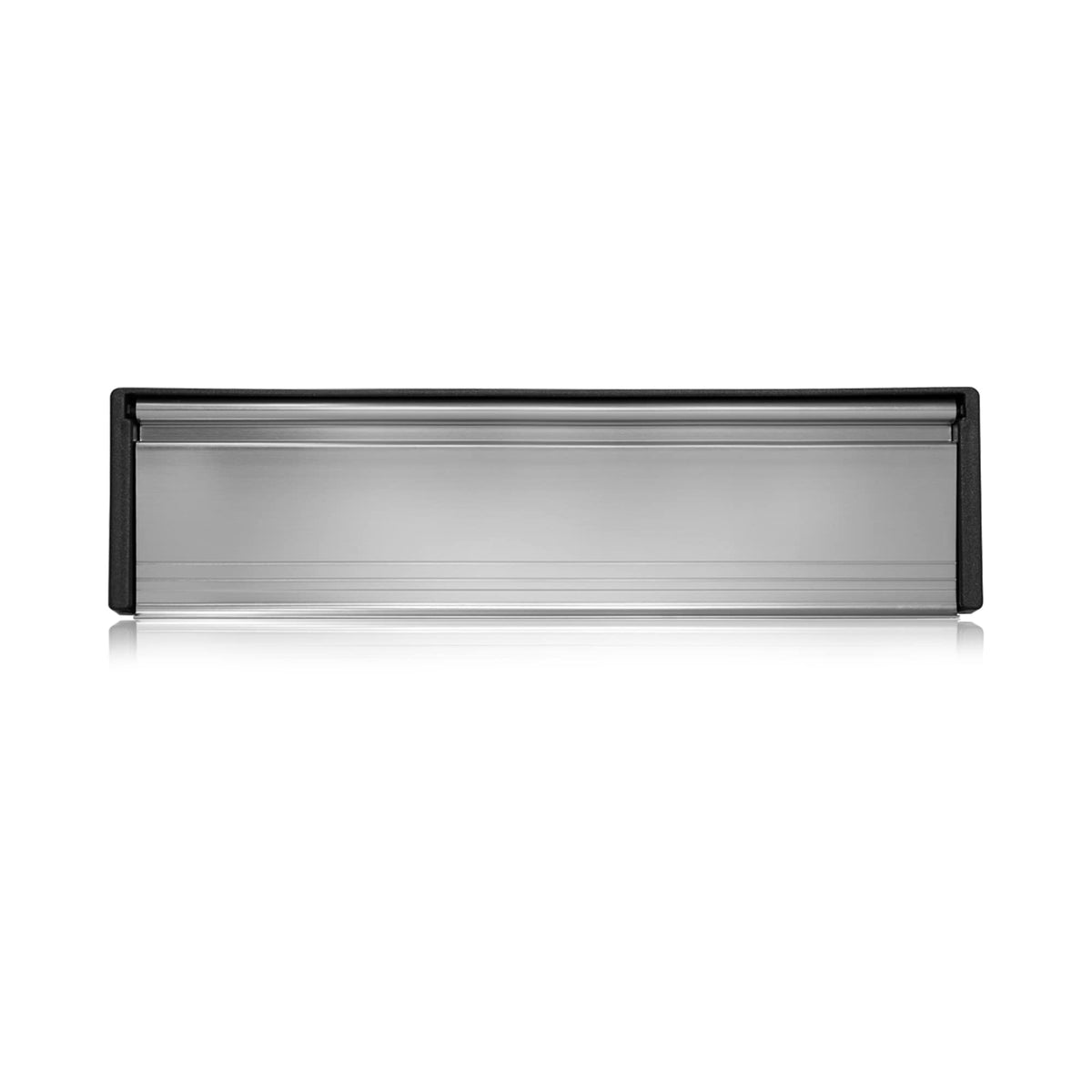 XFORT Mailplate 12 Inch Letterplate, Draught Proof Letterbox (20mm to 40mm)
