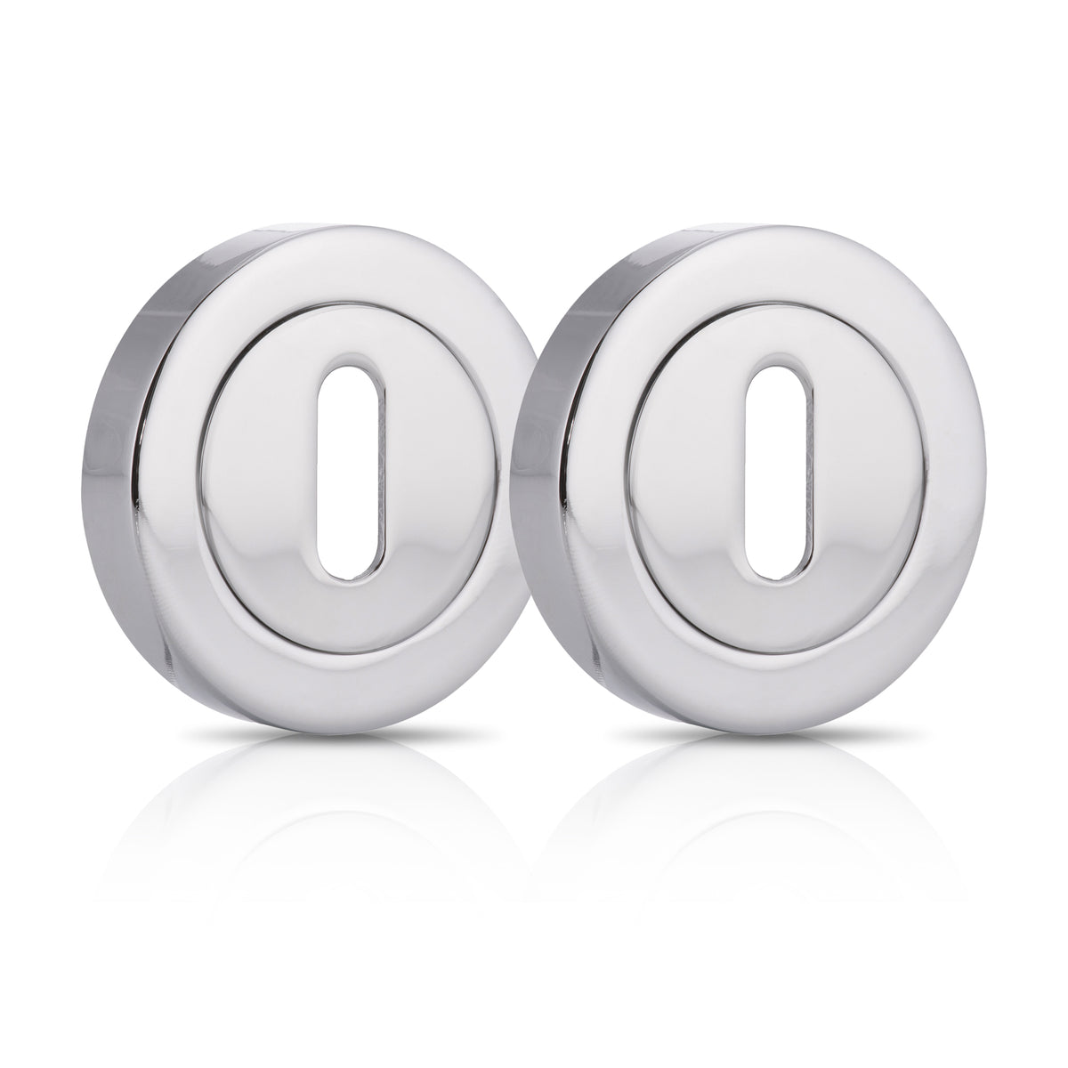 XFORT 2 Pack Standard Escutcheon Keyhole Cover Plate