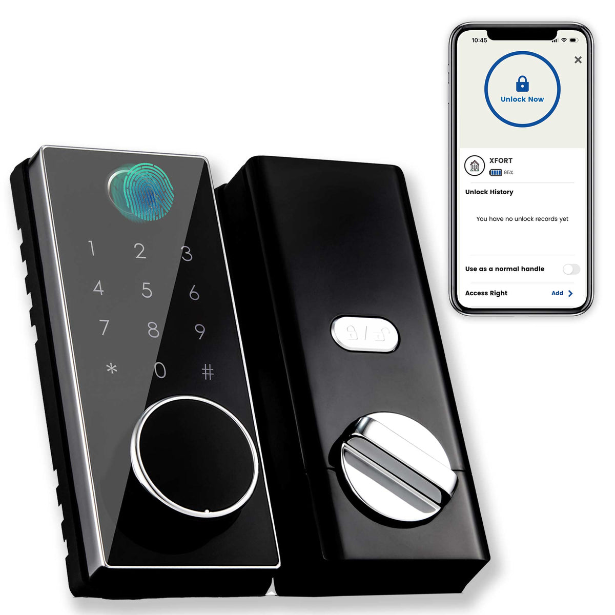 Smart Door Locks | Keyless Entry & Bluetooth Security | XFORT UK